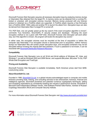 Forensic Decrypt | PDF