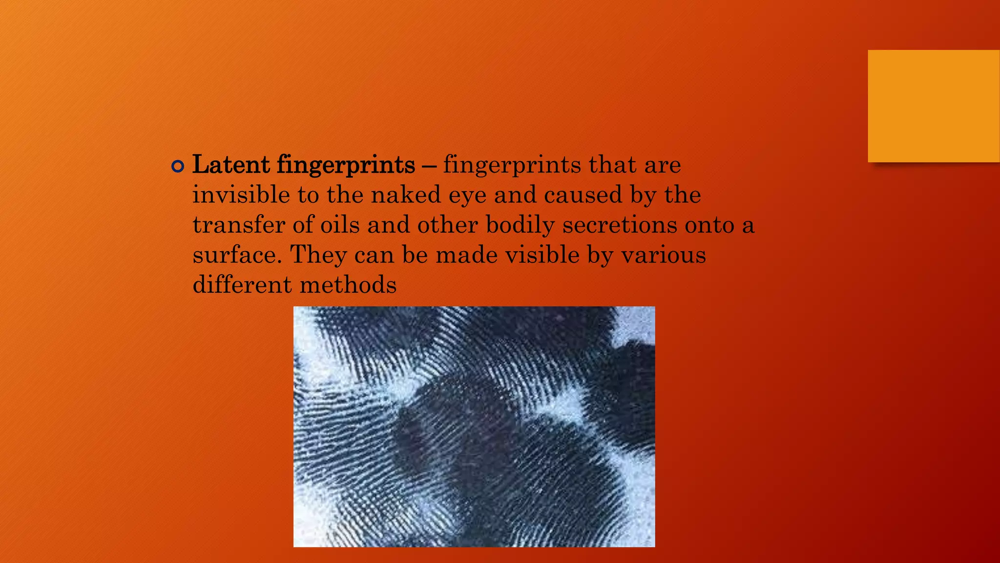 DEVELOPMENT OF FINGERPRINTS | PPTX