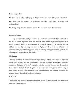Forensic discourse analysis of legal and courtroom interaction dr ...