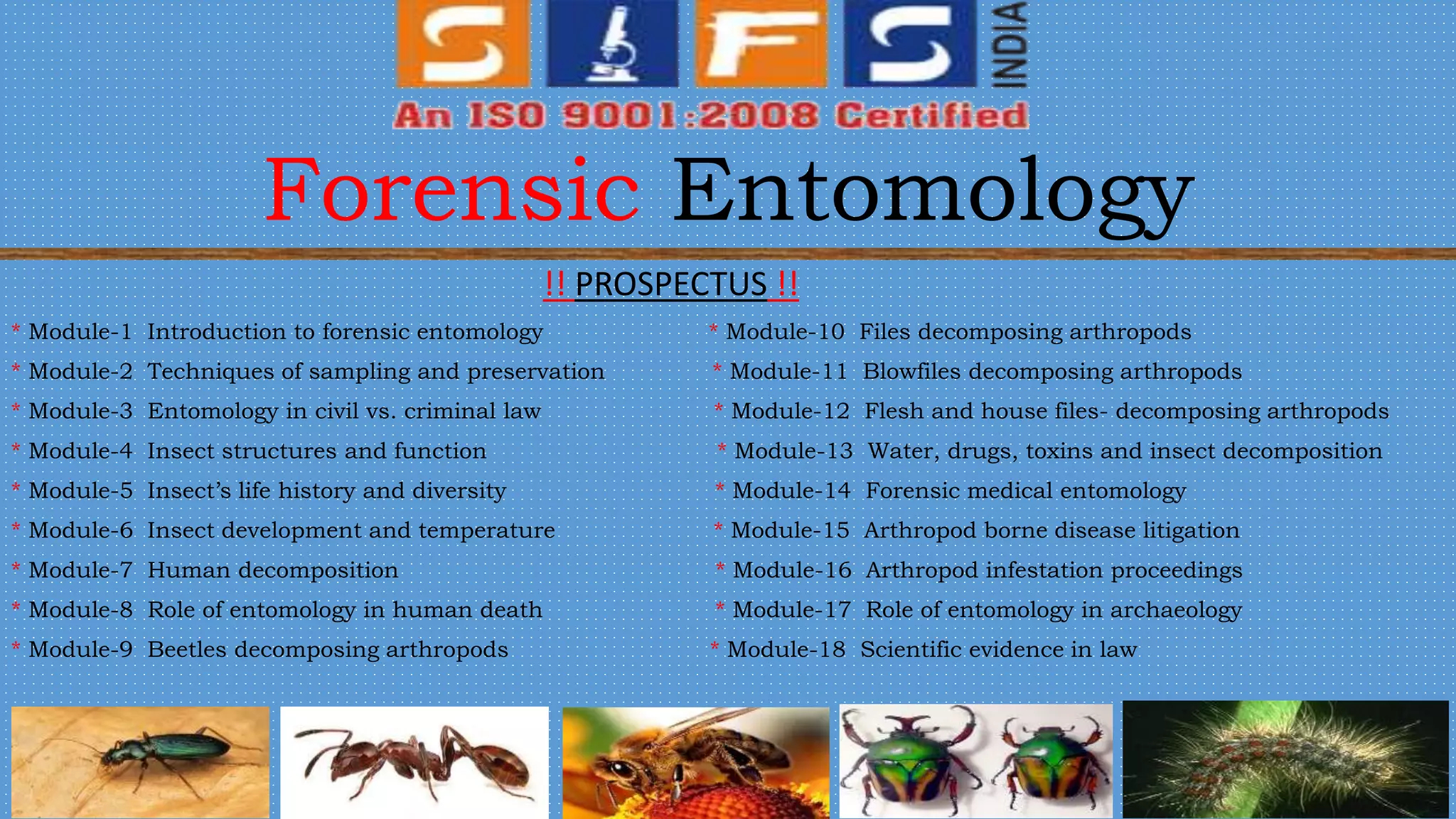 Forensic entomology | PPTX