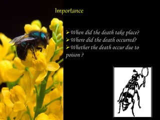 Forensic entomology | PPT