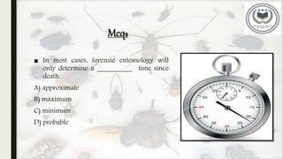 Forensic Entomology | PPTX