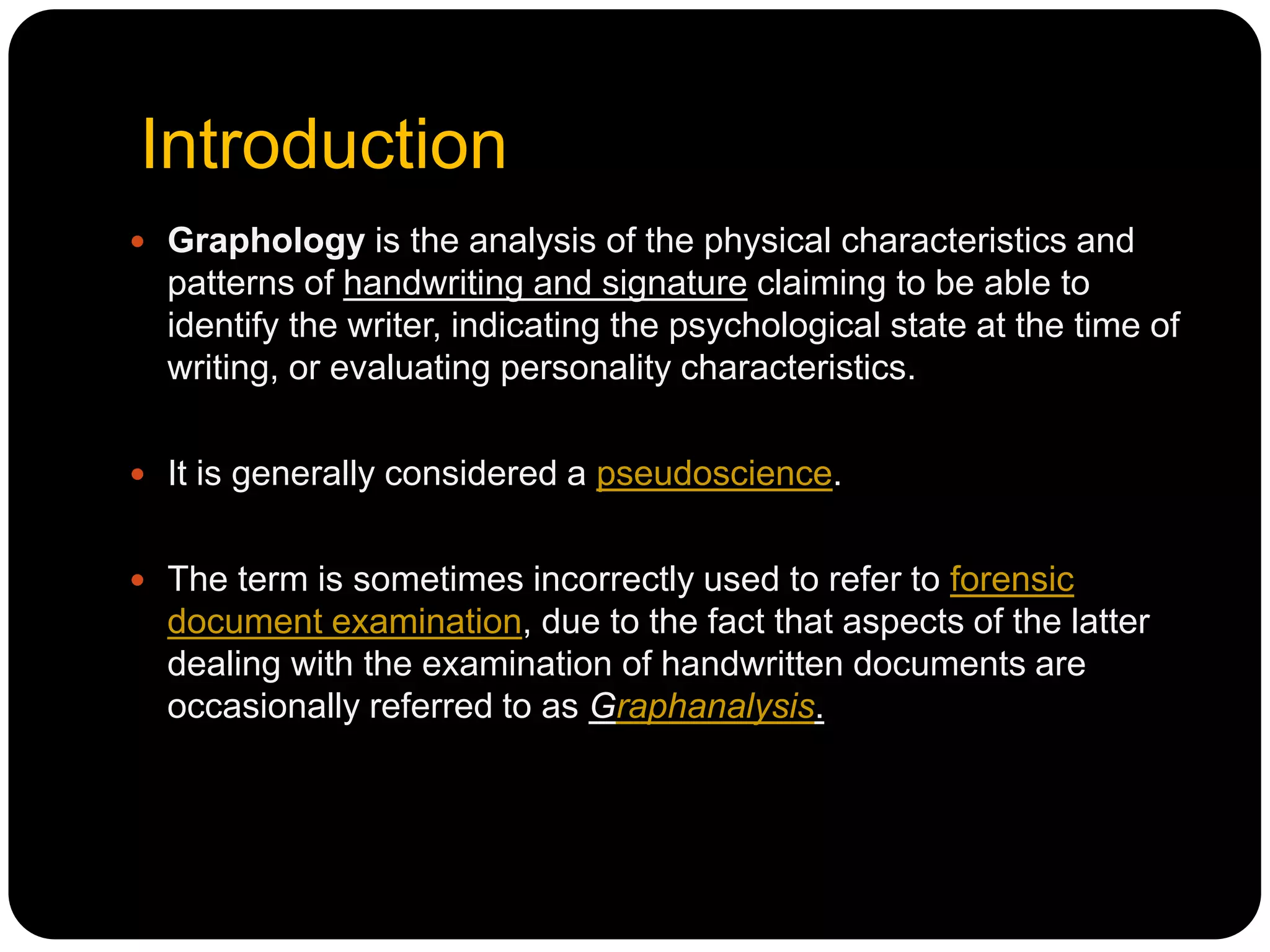 Forensic Examination of Signature | PPTX