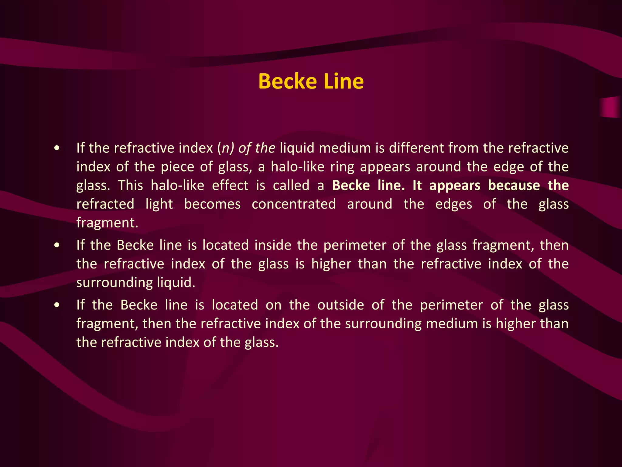 Glass Analysis in Forensic Science | PPT