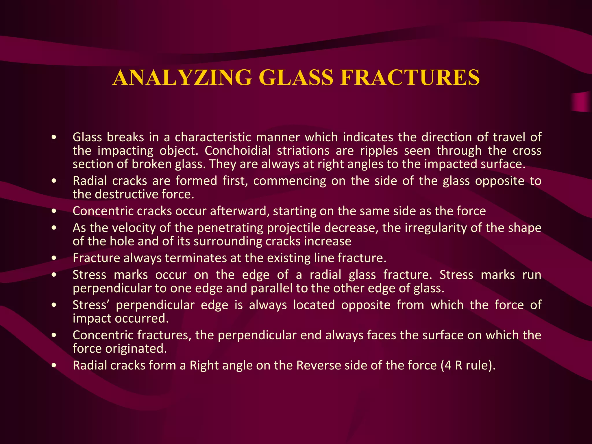 Glass Analysis in Forensic Science | PPT