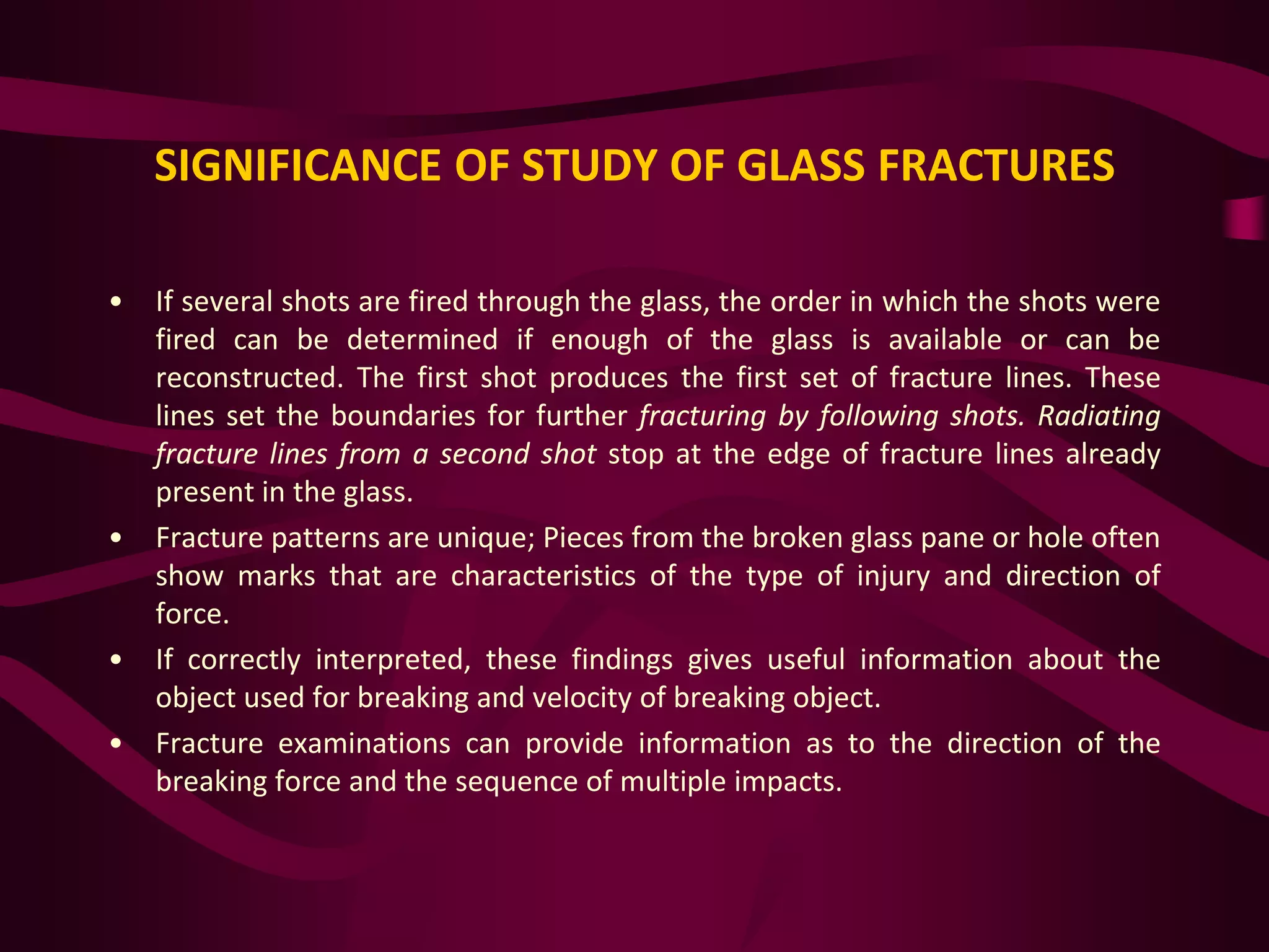 Glass Analysis in Forensic Science | PPT