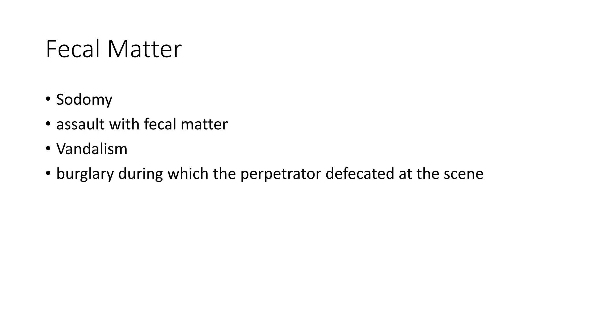 Forensic identification of uncommon body fluids.pptx