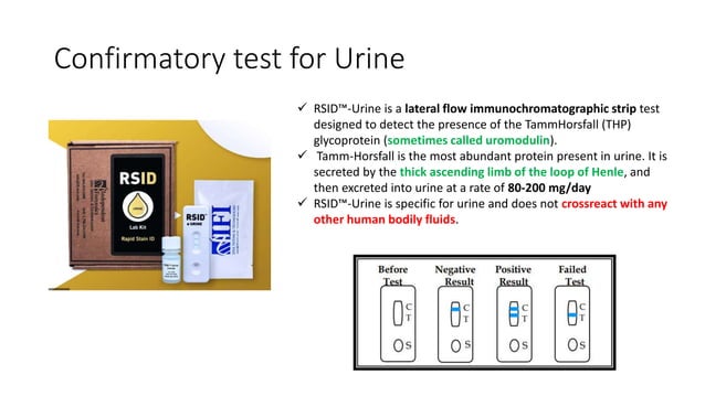 Forensic identification of uncommon body fluids.pptx | Chemistry | Science