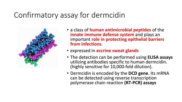 Forensic identification of uncommon body fluids.pptx | Chemistry | Science