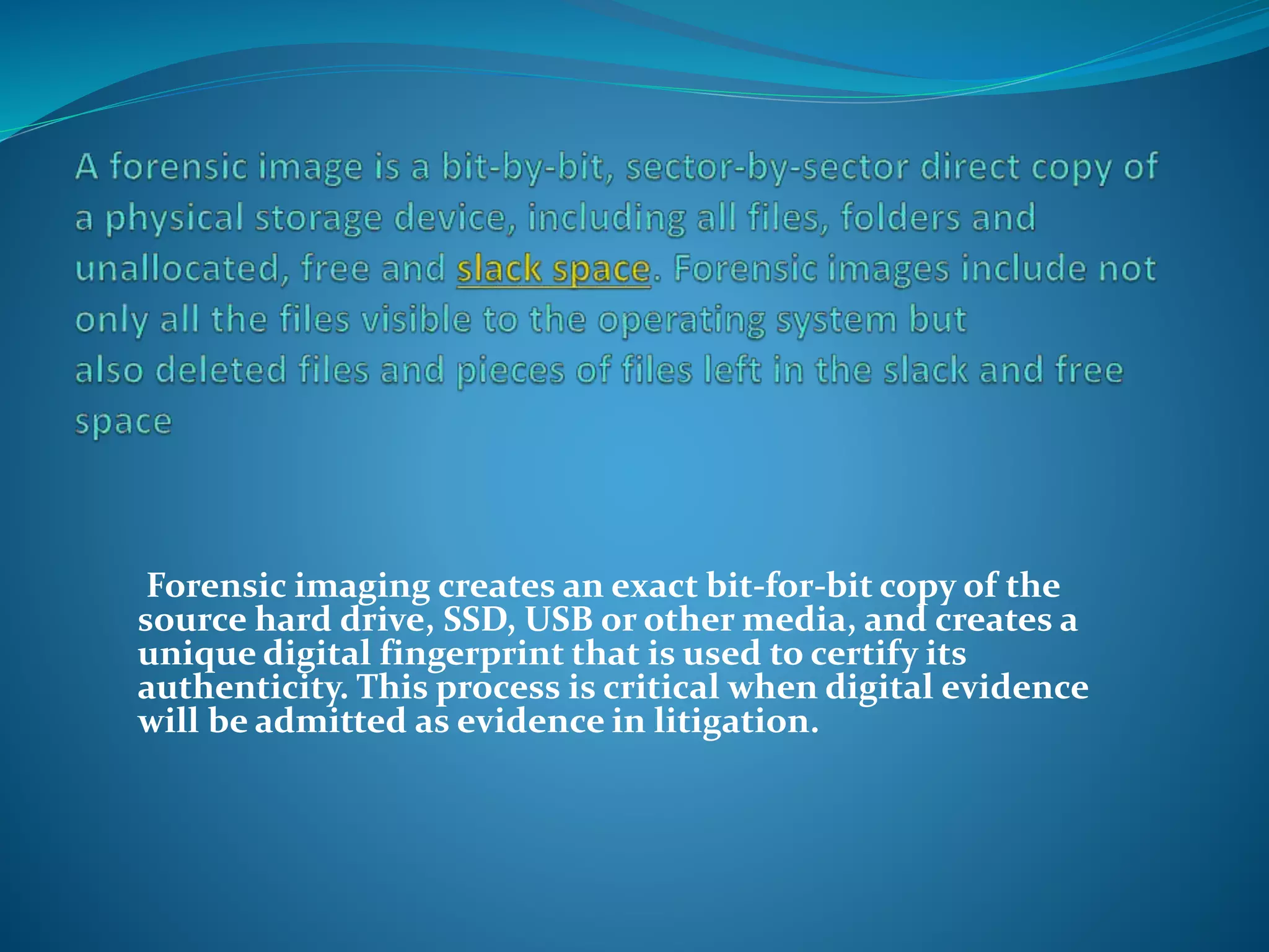 Forensic imaging | PPTX