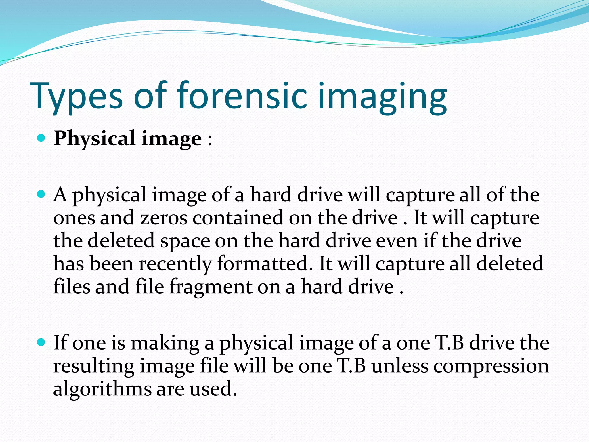 Forensic imaging | PPTX