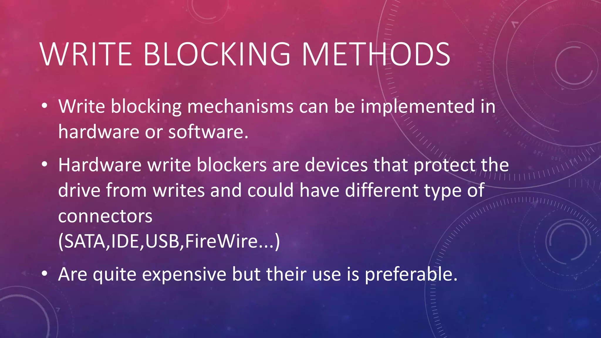 Intro to digital forensic imaging | PPTX