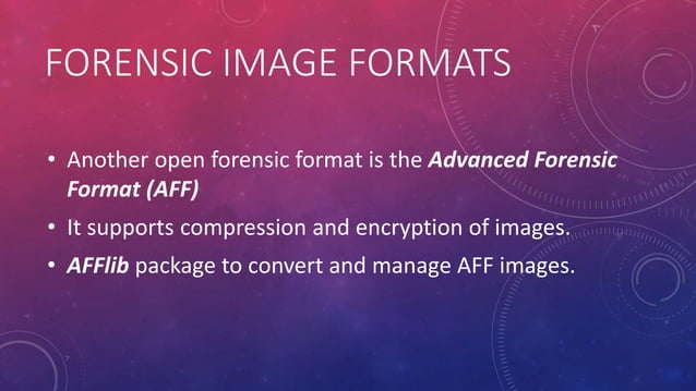Intro to digital forensic imaging | PPTX | Operating Systems | Computer Software and Applications