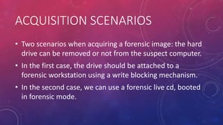 Intro to digital forensic imaging | PPT