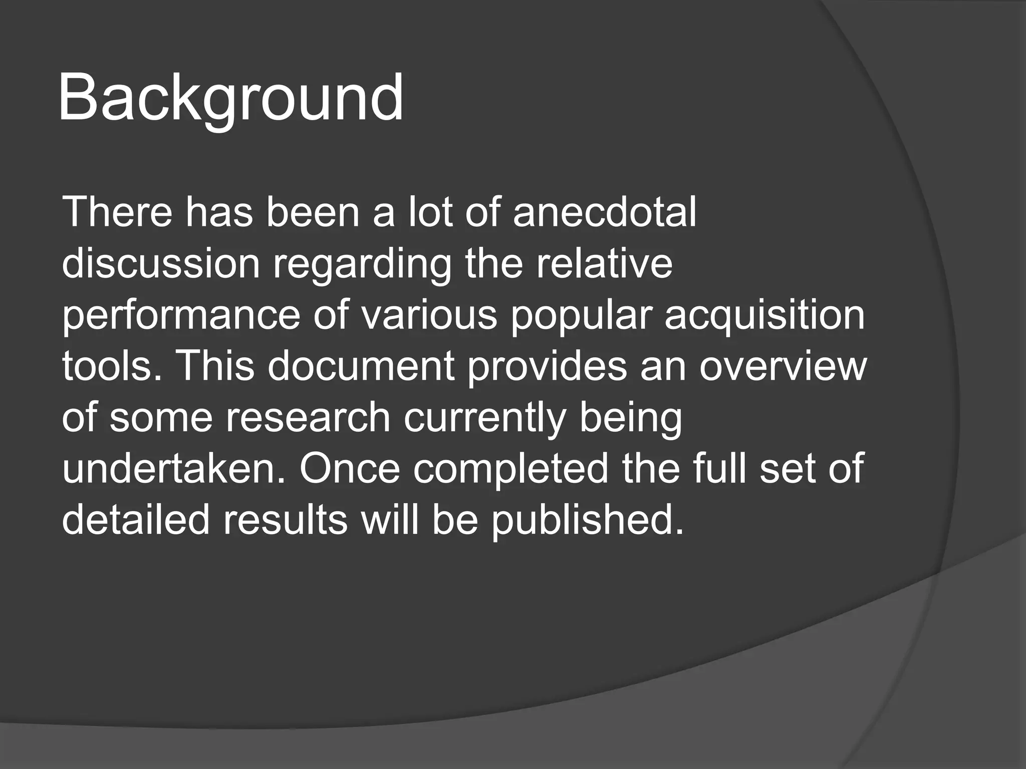 Forensic imaging tools | PPTX