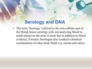 Forensic investigation | PPTX