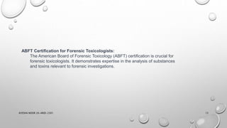 FORENSIC LABORATORY - Good Laboratroy Practices | PPTX