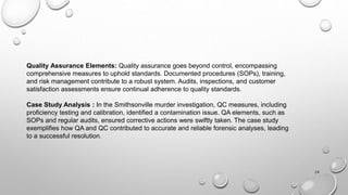 FORENSIC LABORATORY - Good Laboratroy Practices | PPTX