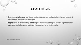 FORENSIC LABORATORY - Good Laboratroy Practices | PPTX