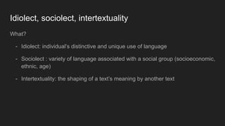 Forensic linguistics with Apache Spark | PDF