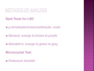 Forensic lsd | PPT