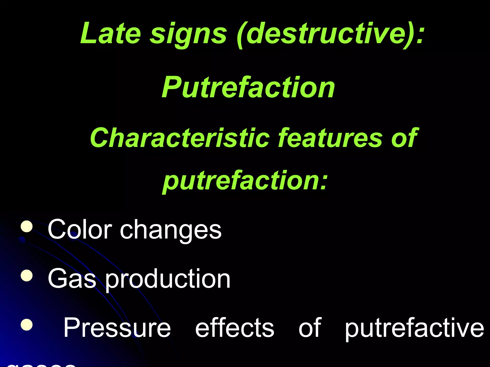 Forensic medical theory of death | PPT
