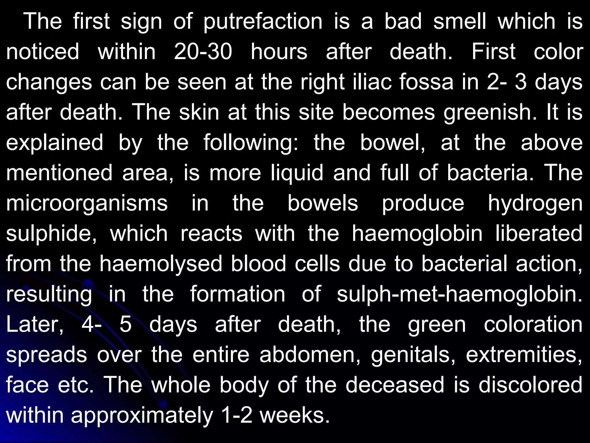 Forensic medical theory of death | PPT