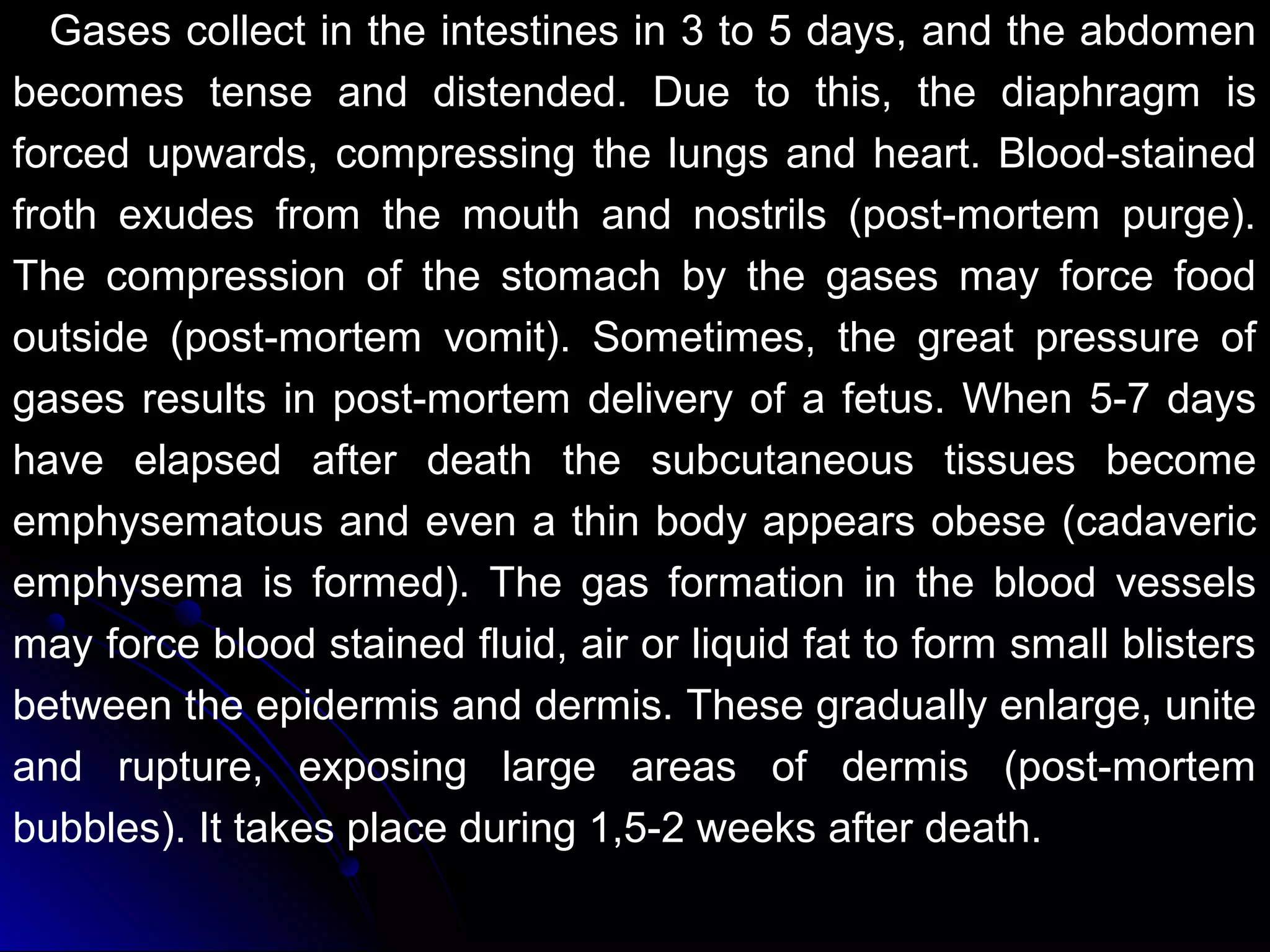 Forensic medical theory of death | PPT
