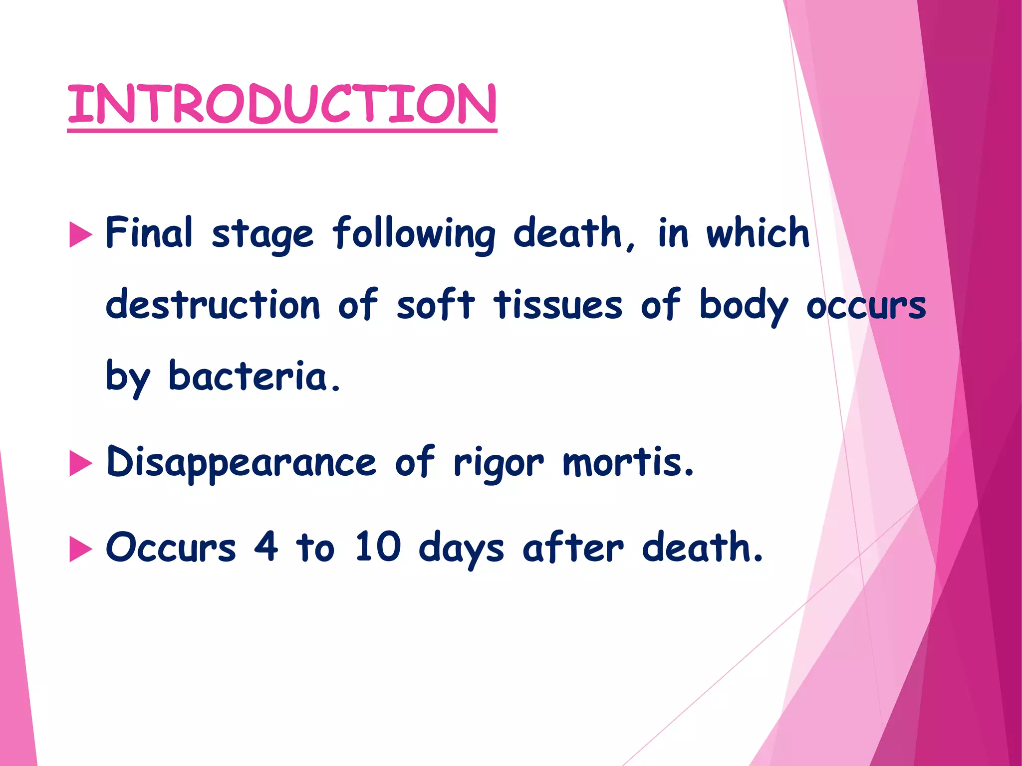 Forensic medicene,putrefaction | PPTX