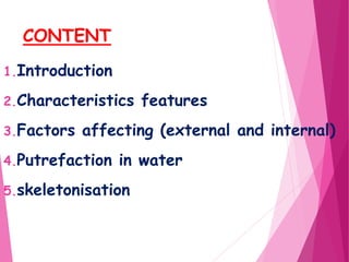 Forensic medicene,putrefaction | PPTX