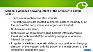 Forensic Medicine (Medico-legal Aspects of Physical Injuries) | PPTX