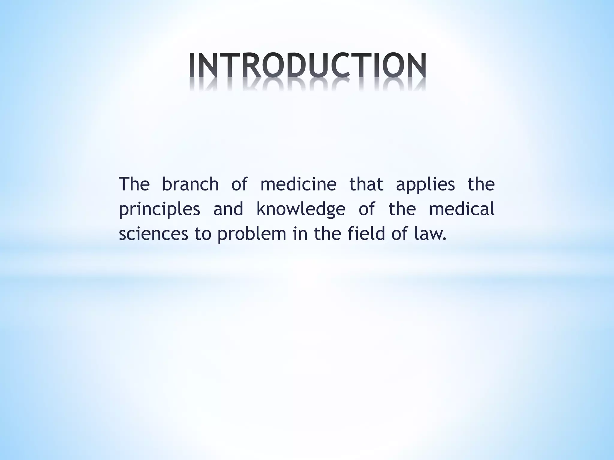 Forensic medicine | PPT