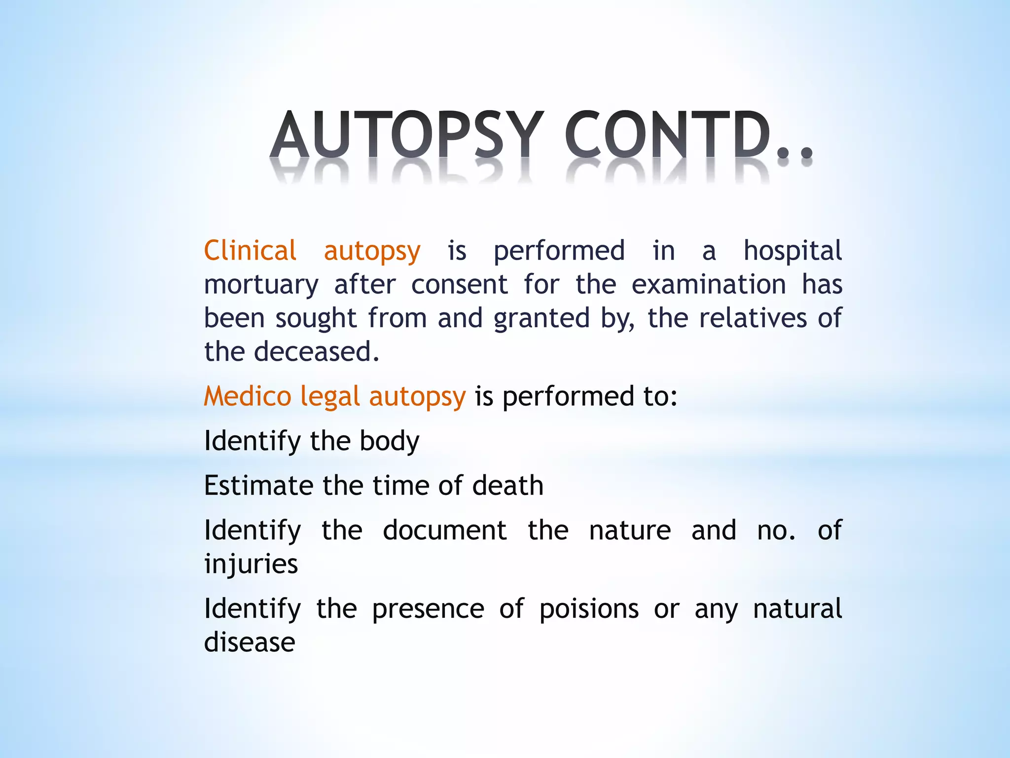 Forensic medicine | PPTX