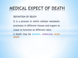 Forensic medicine | PPTX