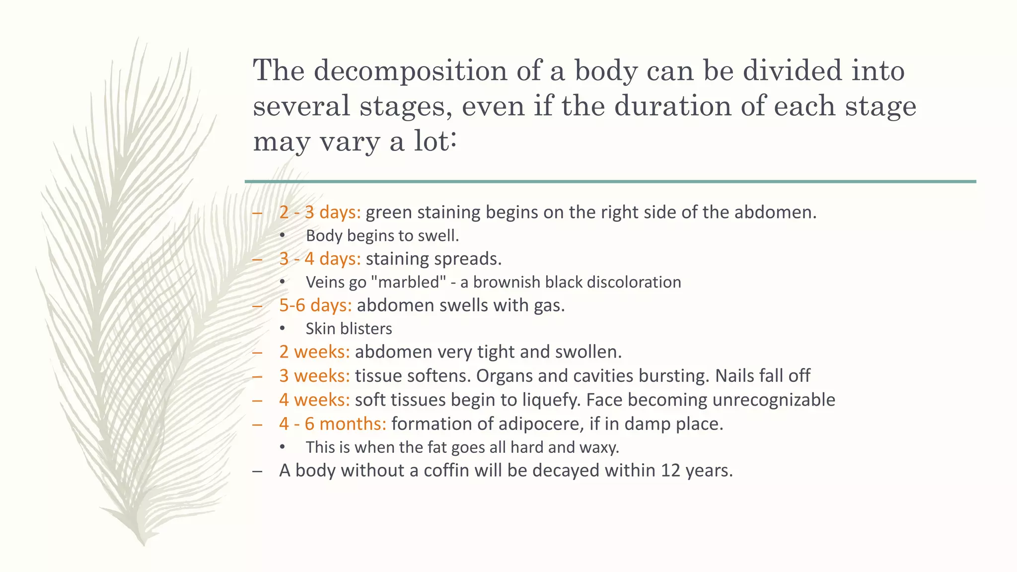 FORENSIC MEDICINE - STAGES OF DEATH | PPTX