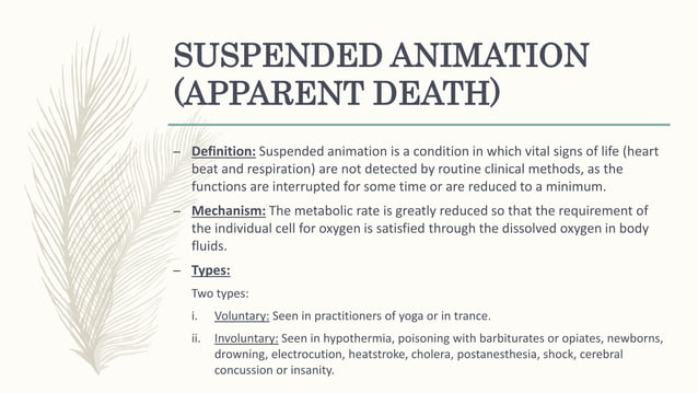 FORENSIC MEDICINE - STAGES OF DEATH | PPTX