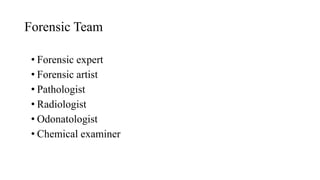 Forensic Medicine and Forensic team , Forensic Experts | PPTX