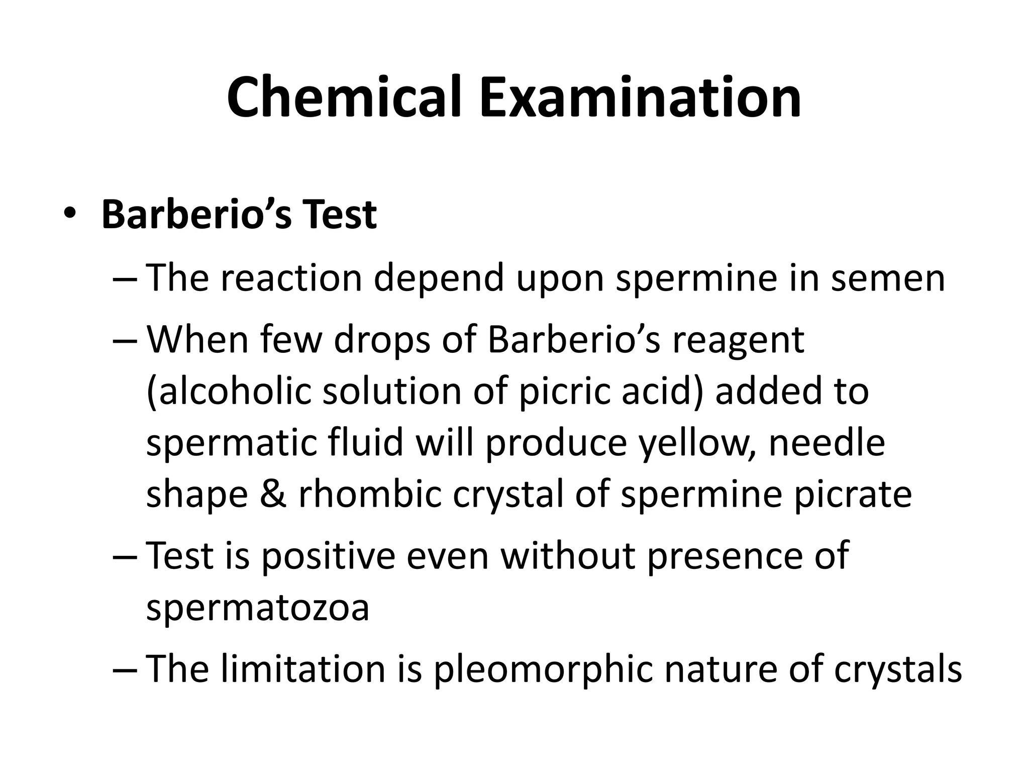 Forensic Medicine - Analysing Seminal Stains.pptx