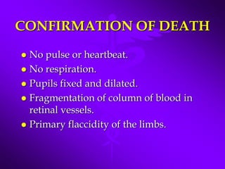 Forensic medicine (forensic pathology) | PPTX