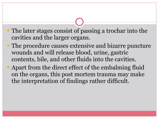Forensic medicine post mortem artefact | PPT