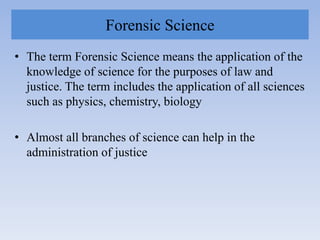 Forensic medicine and its branches | PDF | Medical Tests | Medical Health