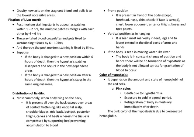 Forensic Medicine Notes 157 Pages-1.pdf | Death, Injury, or Military ...