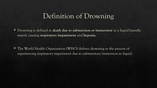 Differential diagnosis between Drowning Vs Retention of cadaver in ...