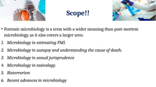Forensic Microbiology medicolegal aspects.pptx