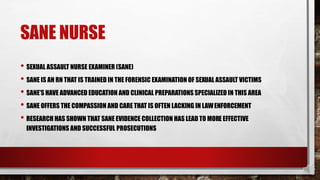 Forensic nursing | PPTX