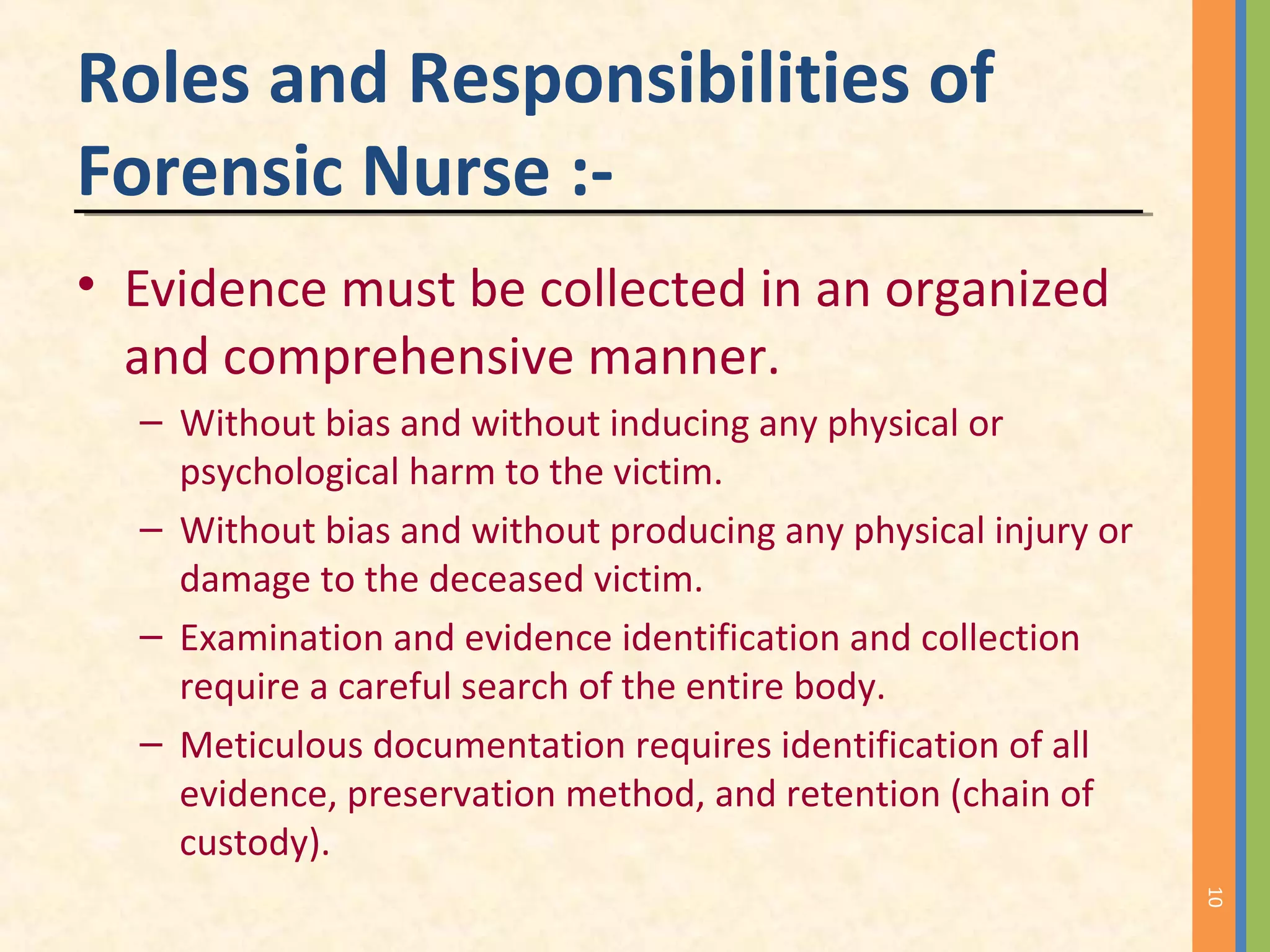Forensic nursing | PPT