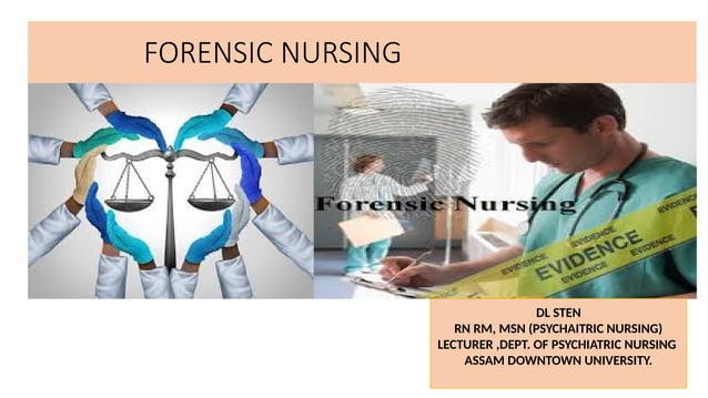 Introduction to Forensic Nursing for 5th semester BSc Nursing | PPTX