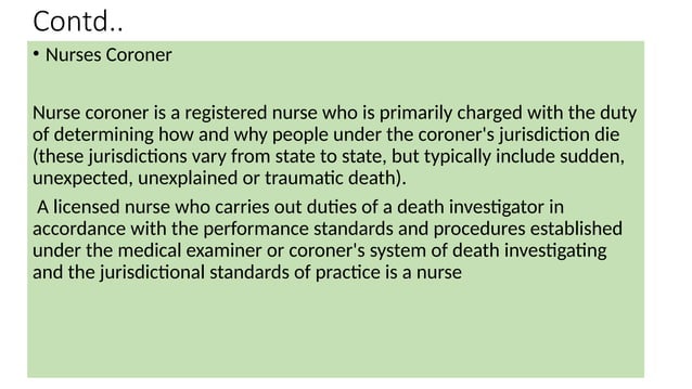 Introduction to Forensic Nursing for 5th semester BSc Nursing | PPTX