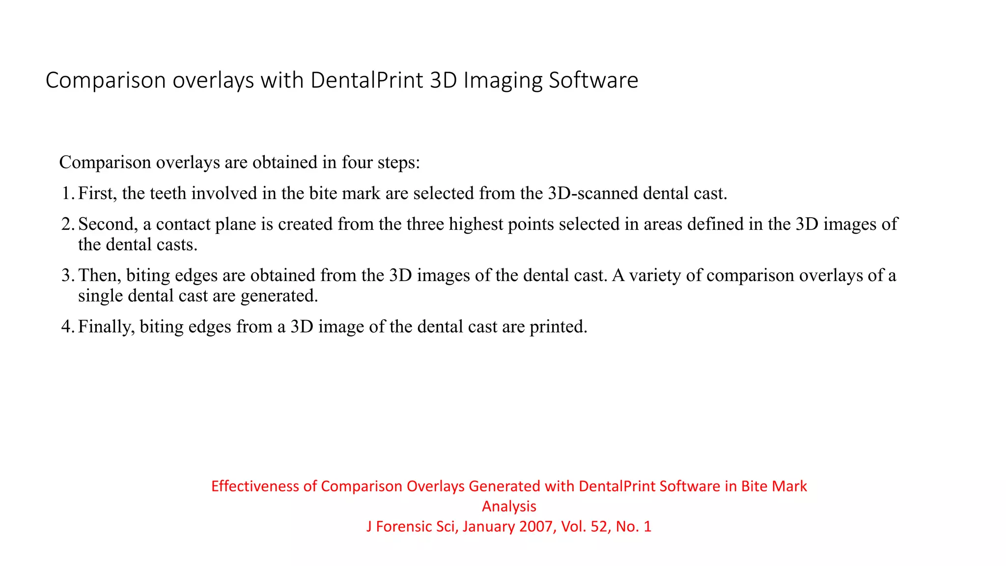 forensic odontogy.pptx | Free Download