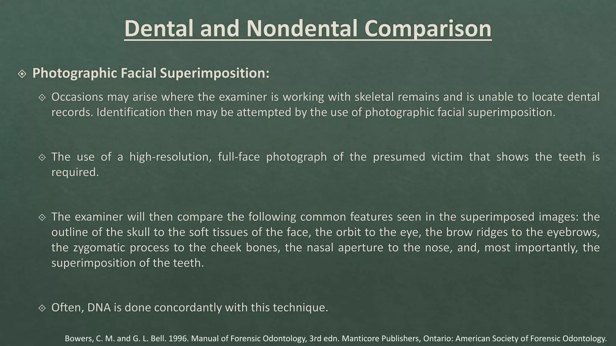 Forensic Odontology | PPT